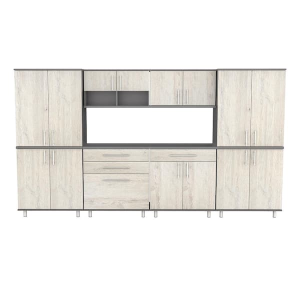 Inval KRATOS 126 in. W x 70.9 in. H x 19.6 in. D 18 shelves 6-Piece ...