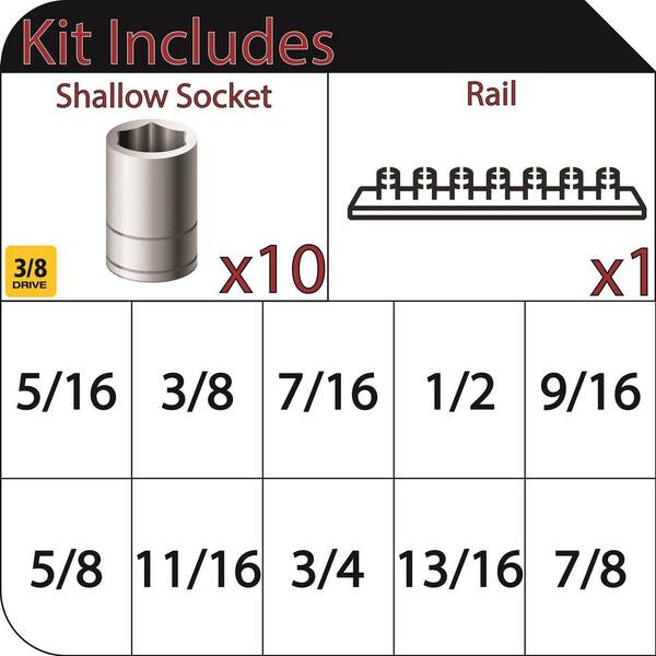 SAE Socket Sizes For 1 4 Drive Chart Imperial Socket 59 OFF