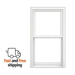 JELD-WEN V-2500 Series 31.75 in. x 53.5 in. Double Pane Double Hung ...