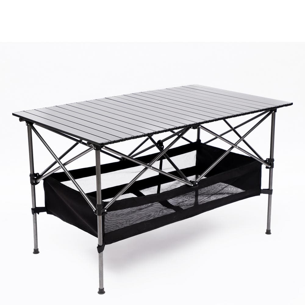 AUTMOON 1-Piece Folding Outdoor Table with Carrying Bag, Lightweight ...