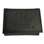 Team Sports America Cincinnati Bengals NFL Leather Tri-Fold Wallet ...