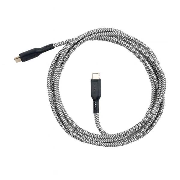 Ventev Home Depot 2 Pack 6 ft. Braided Cable C-C BC6-2X-CC141232 - The ...
