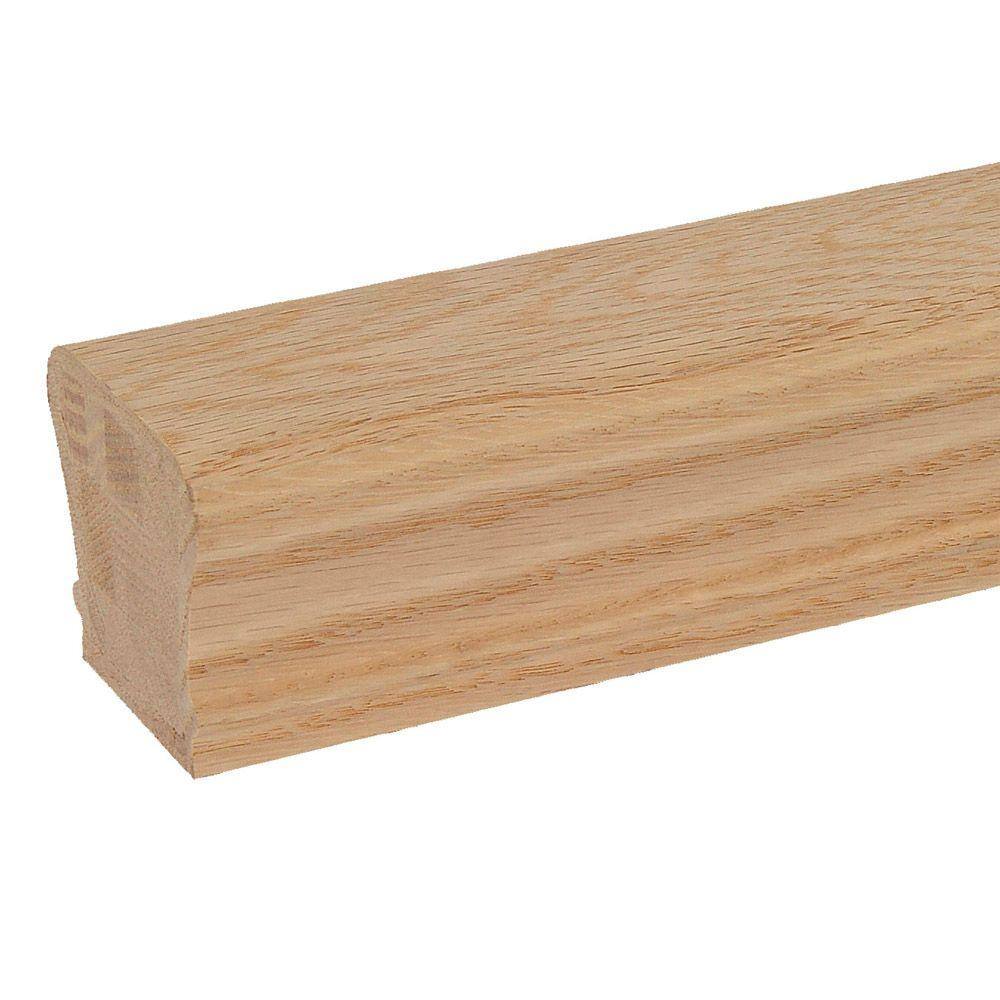 EVERMARK Stair Parts 6210 12 ft. Unfinished Poplar Handrail 6210P-ENF ...