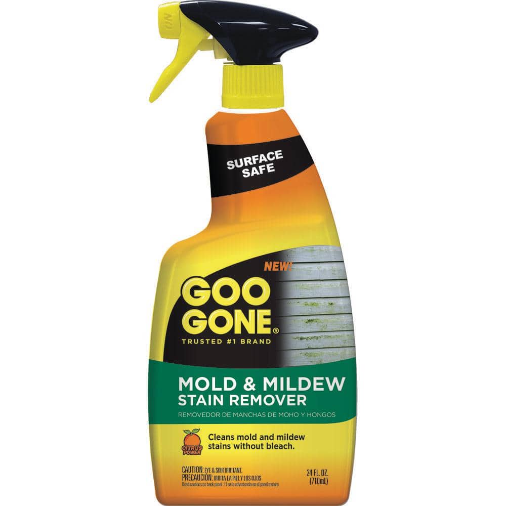 Goo Gone 24 oz. Mold and Mildew Stain Remover 2171 - The Home Depot