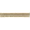 MSI Chiaro Crown Molding 2 in. x 12 in. Honed Marble Wall Tile (20 lin ...
