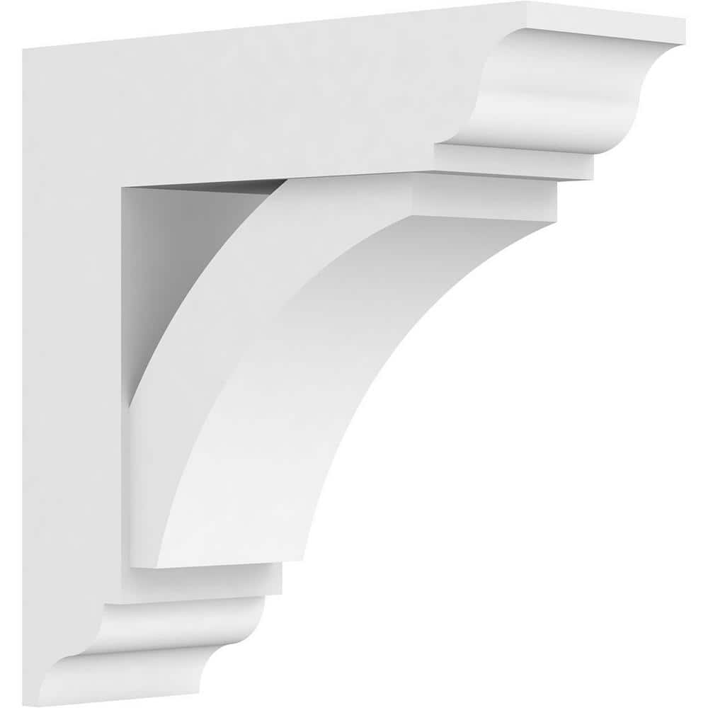 Ekena Millwork 5 in. x 16 in. x 16 in. Thorton Bracket with Traditional ...