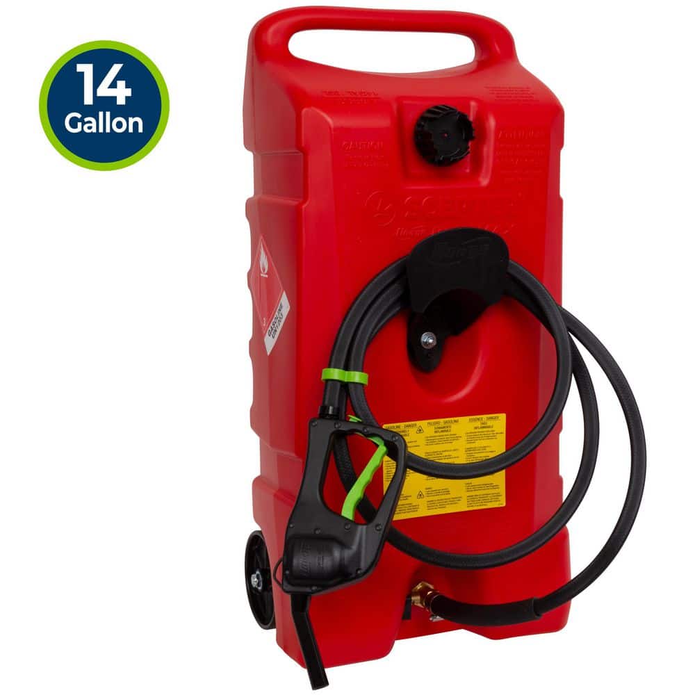 Scepter Flo 'n Go Duramax Fuel Caddy - 14 Gallon 06792 - The Home Depot