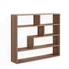 DANYA B Wheathered Oak MDF Large Rectangular Floating Shelf Unit ...