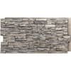 Ekena Millwork Canyon Ridge 45 3/4 in. x 1 1/4 in. Linen Graphite ...