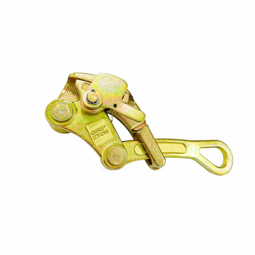 Lukyamzn 2 Ton Cable Puller Steel Wire Grip 4408 lbs. Heavy Duty Wire ...