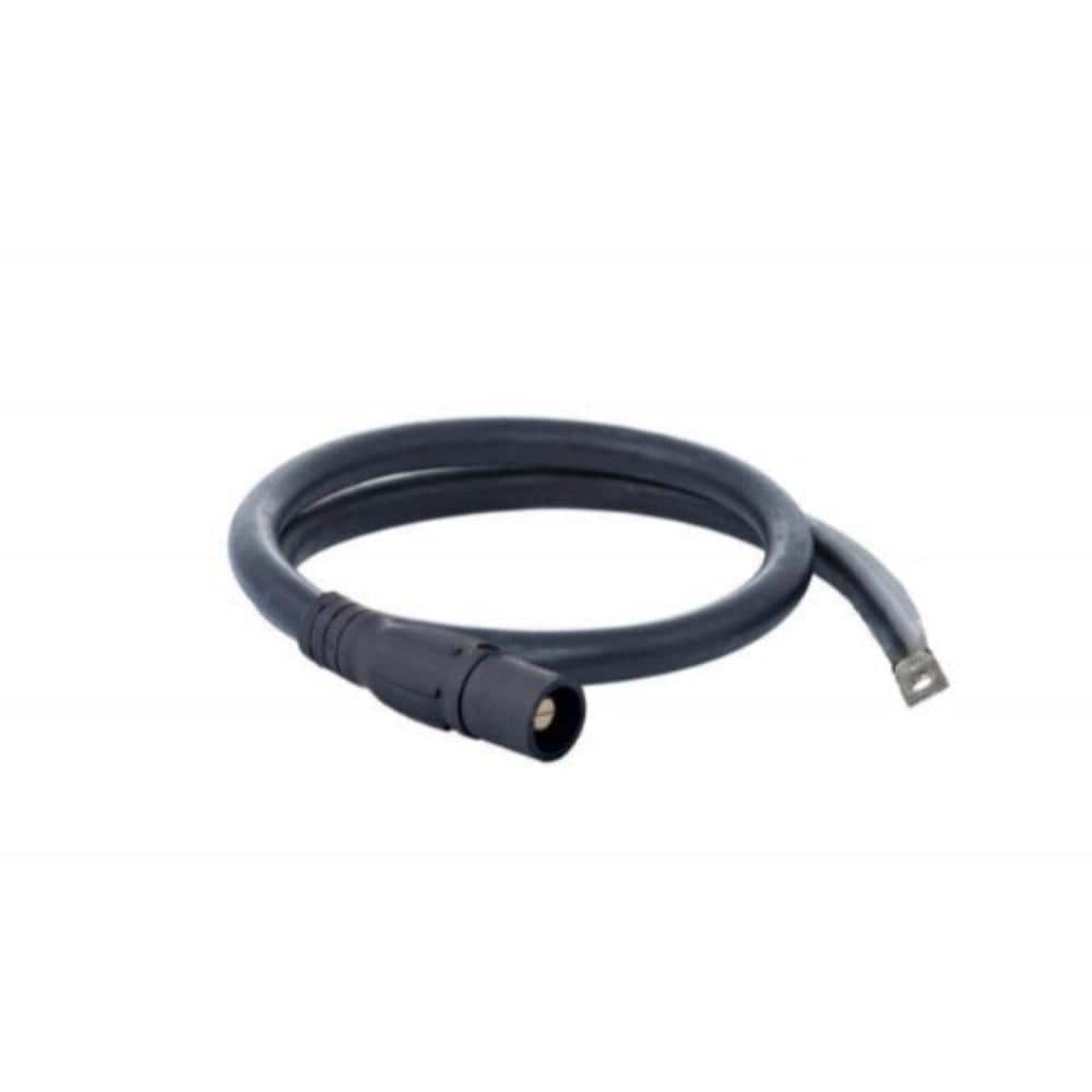 POWER ASSEMBLIES 10 ft. 4/0 AWG Type W 400 Amp 600-Volt Black Series 16 ...