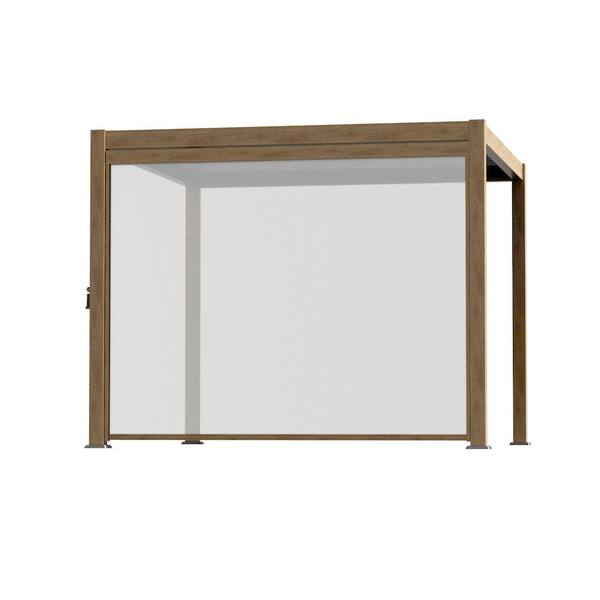 Reviews for JOYESERY 10 ft. Outdoor Shade Pull Down Privacy Screen for ...