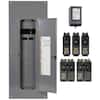 Square D Homeline 200 Amp 40-Space 80-Circuit Indoor Main Breaker Plug ...