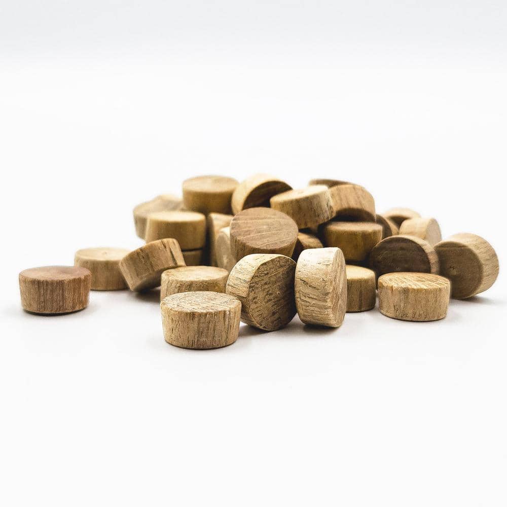 General Tools 1/2 in. Flat Head Oak Plugs 313012 - The Home Depot