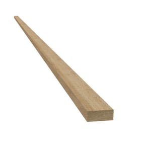 2 in. x 2 in. x 12 ft. S4S Clear Cedar Lumber ST0510824 - The Home Depot