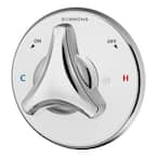 Symmons Temptrol 1-Handle II Tub and Shower Trim Kit in Polished Chrome ...