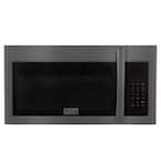 Summit Appliance 24 in. 1.34 cu. ft. Over the Range Microwave in ...