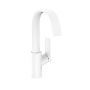 Hansgrohe Finoris Single Handle Single Hole Bathroom Faucet in Matte ...