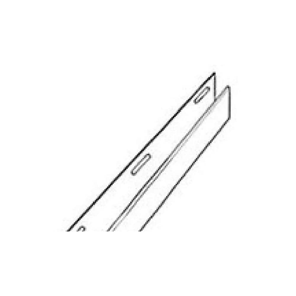 Ply Gem 5/8 in. J-Channel Vinyl Trim Wicker MVJ051 A7 - The Home Depot