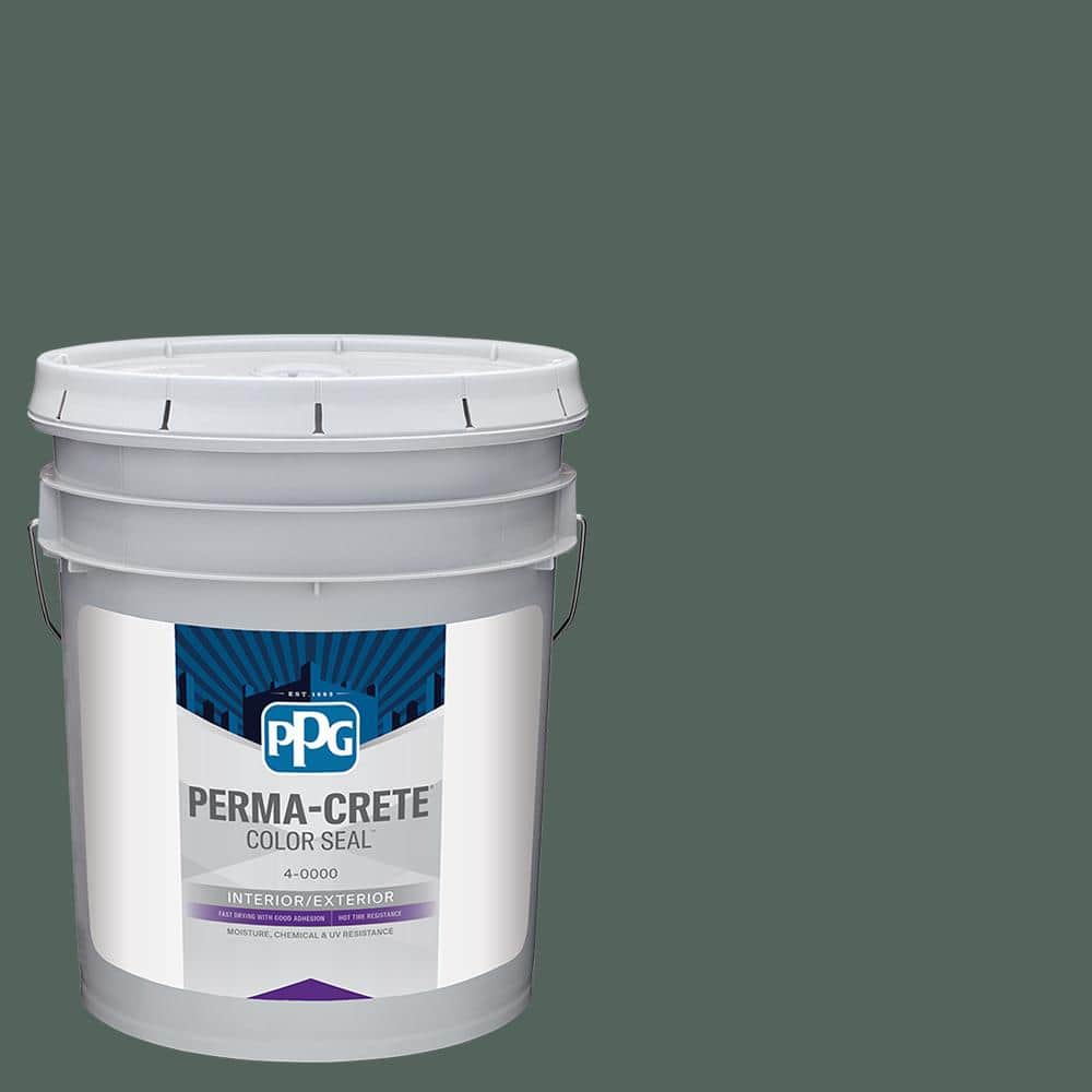Perma-Crete Color Seal 5 gal. PPG1135-7 Obligation Satin Interior ... Perma-Crete Color Seal 5 gal. PPG1135-7 Obligation Satin Interior ...