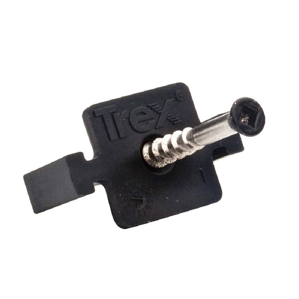 Trex Hideaway 50 sq. ft. Universal Hidden Deck Fasteners Black ...