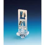 Leviton Stainless Steel Snap-In Lamp End Support Clip for Horizontal ...