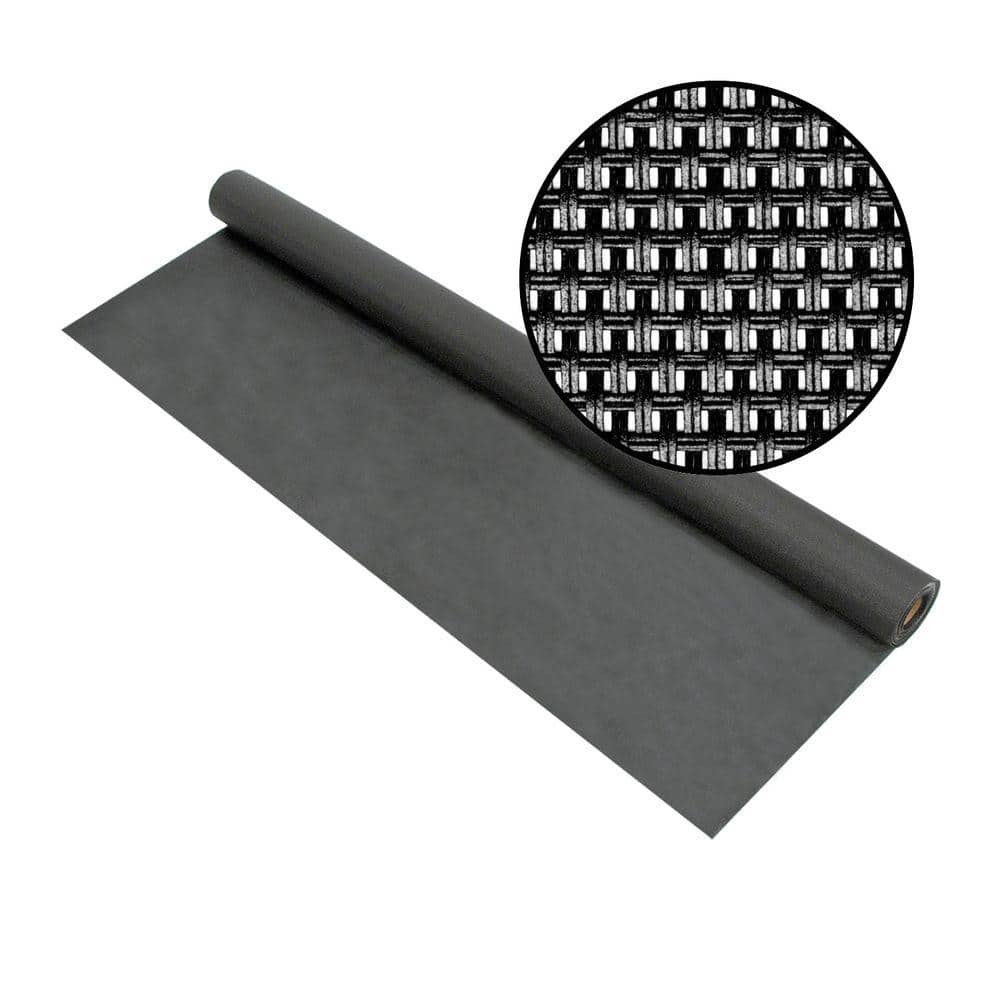 Phifer 48 in. x 25 ft. Charcoal Super Solar Screen Roll 3021117 - The ...