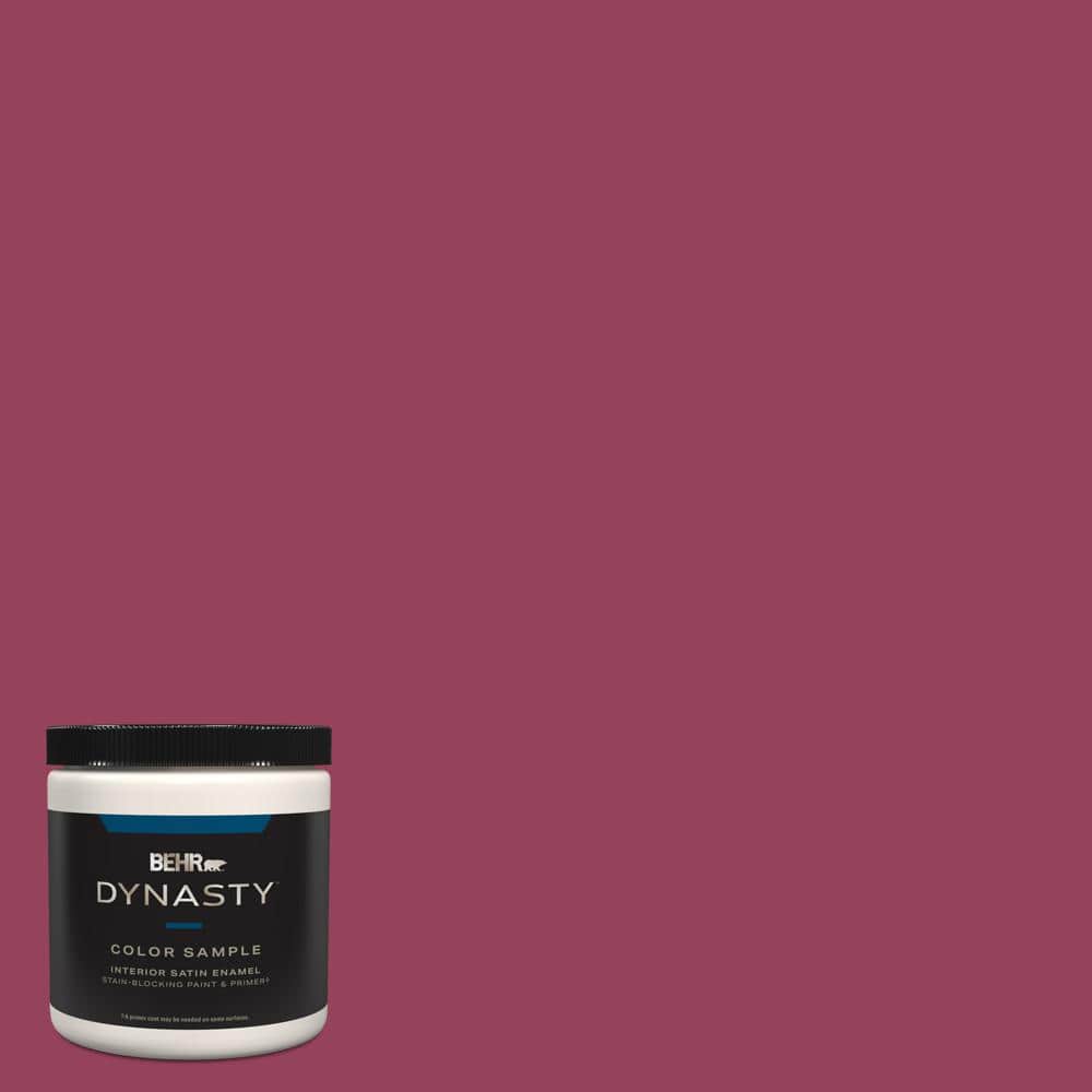 Reviews for BEHR DYNASTY 8 oz. #110B-7 Raspberry Pudding Satin Enamel ...