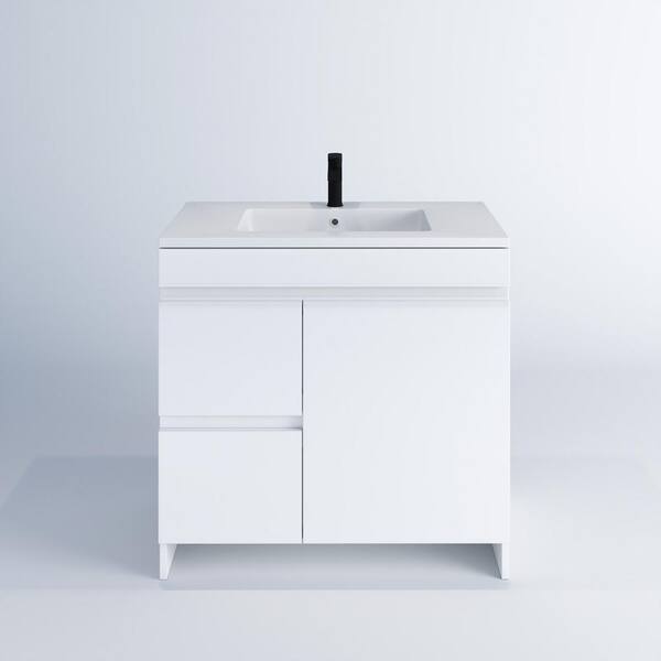 VOLPA USA AMERICAN CRAFTED VANITIES Mace 36 in. W x 20 D Single Sink ...