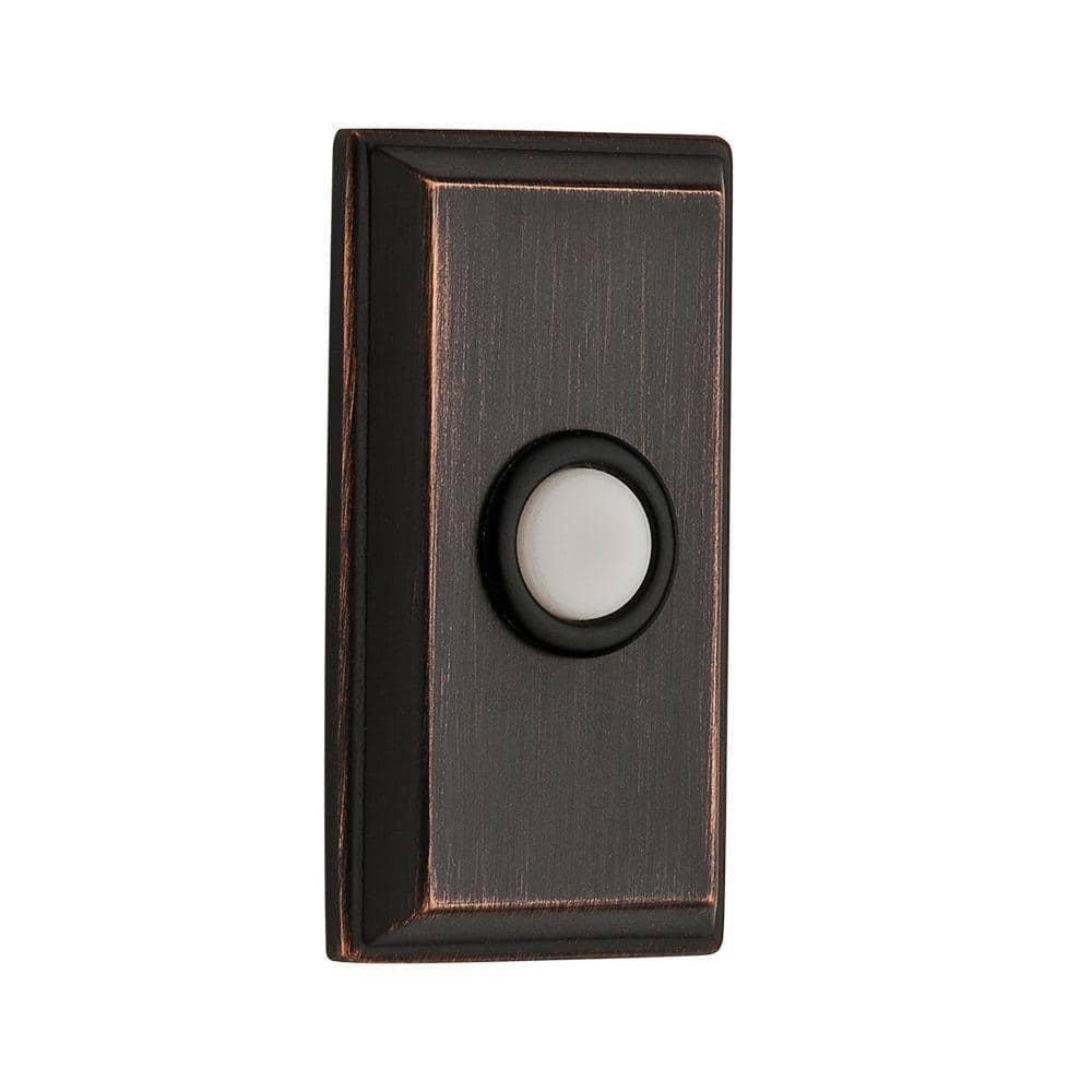 Baldwin Wired Rectangular Bell Button - Venetian Bronze 9BR7015-001 ...