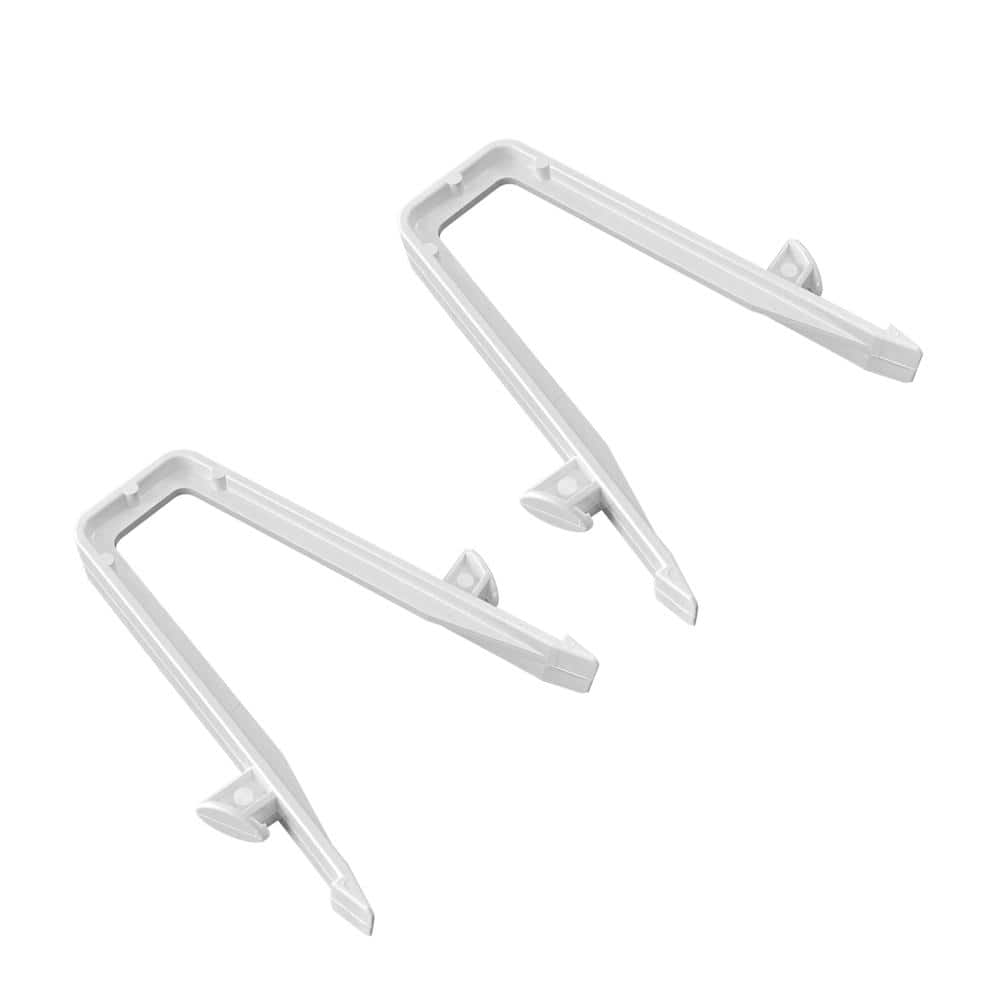 Veranda Vinyl Fence Rail Clips (2-Pack) 144060 - The Home Depot