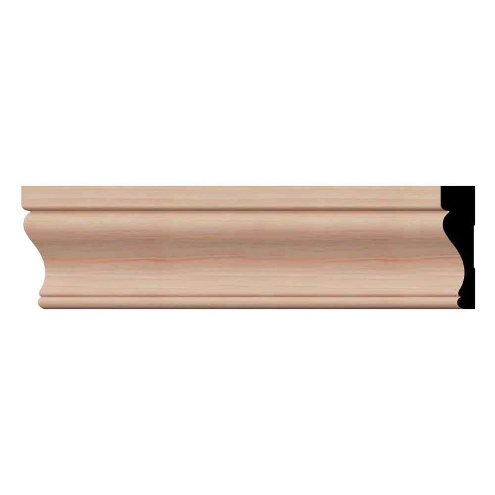 Ekena Millwork WM350 0.69 in. D x 3.5 in. W x 96 in. L Wood (Cherry ...