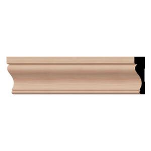 Ekena Millwork WM318 0.88 in. D x 3.25 in. W x 96 in. L Wood (Cherry ...
