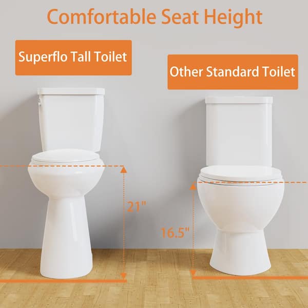 Tall toilets store