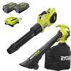 RYOBI 40V HP Brushless Whisper Series Cordless 730 CFM 190 MPH Blower ...