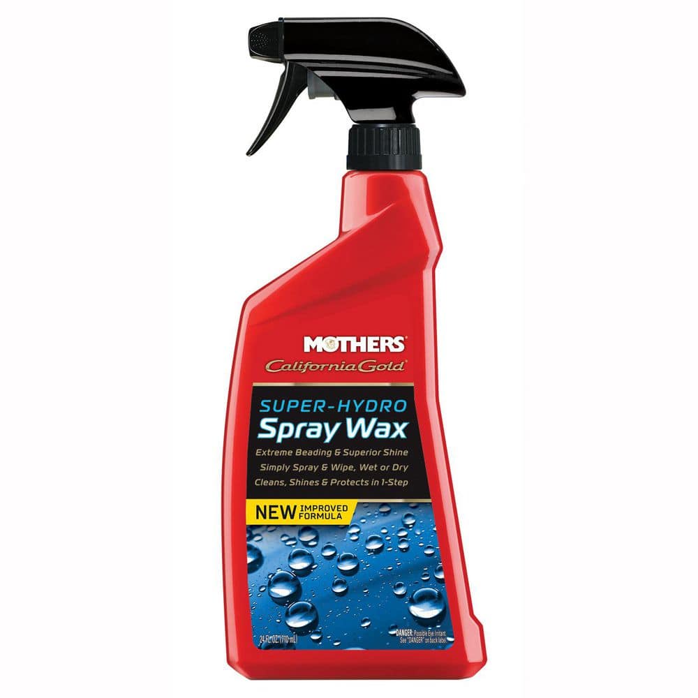 MOTHERS 24 oz. California Gold Super-Hydro Spray Wax 05724 - The Home Depot