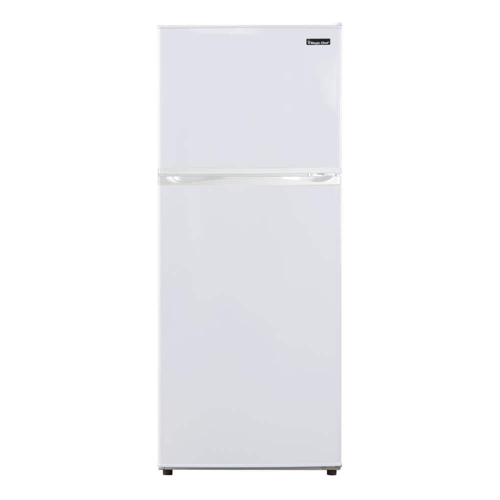 Magic Chef 9.9 cu. ft. Top Freezer Refrigerator in White HVDR1040W ...