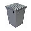 RELN Deep Series 18 in. L x 18 in. W x 24 in. H Catch Basin with Class ...