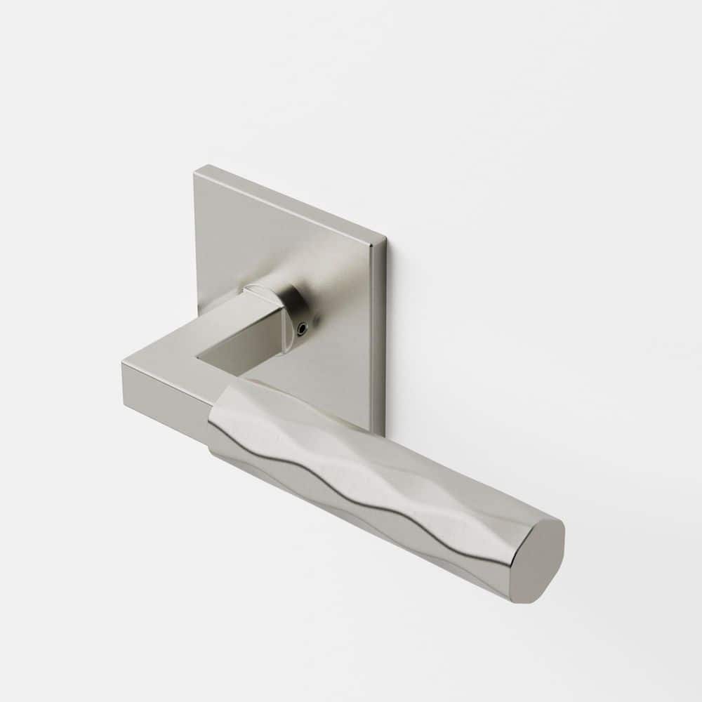 McBowery Hailey Satin Nickel Heavy Duty Modern Interior Dummy Door ...