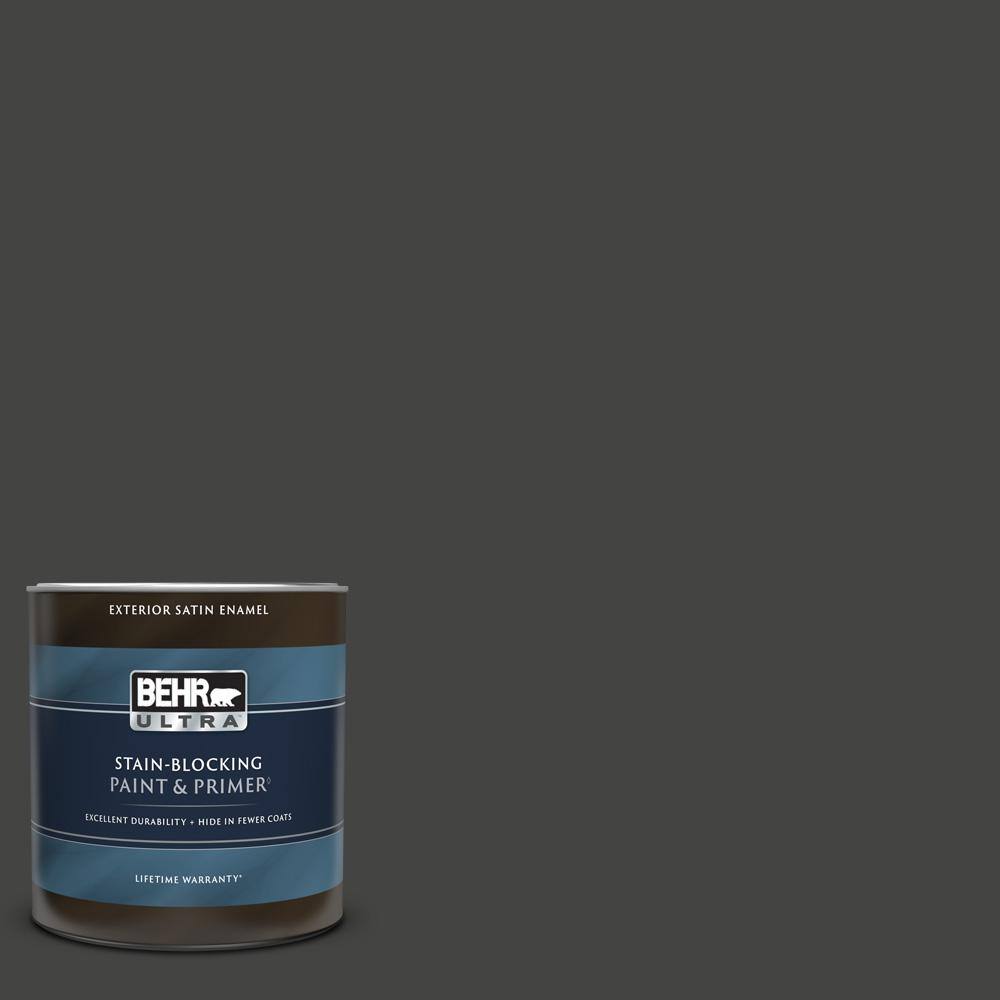 BEHR ULTRA 1 qt. #PPU18-20 Broadway Satin Enamel Exterior Paint ...