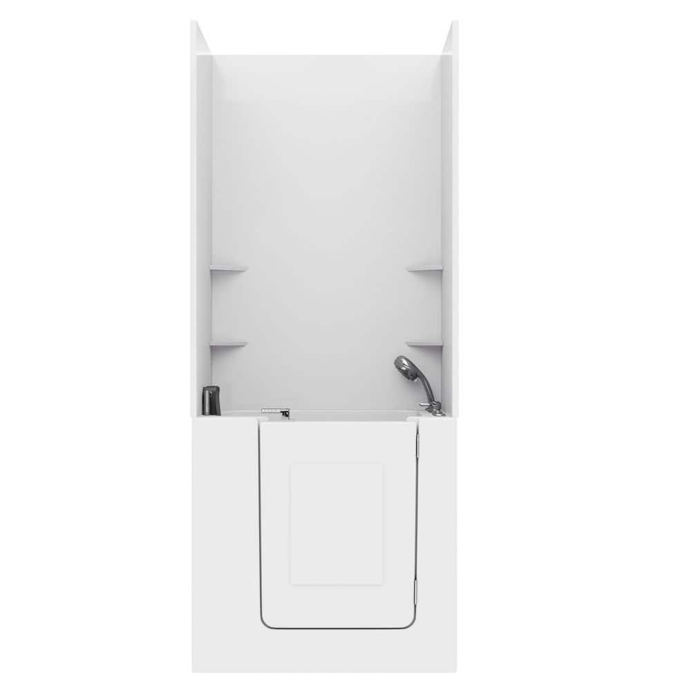 Universal Tubs Nova Heated Series 27 in. x 39 in. Right Side Drain ...