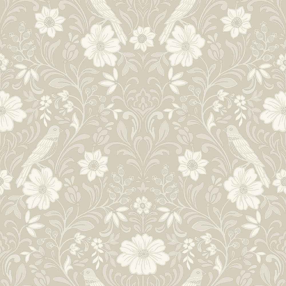 Magnolia Home by Joanna Gaines Colette Linen Wallpaper MF4744 - The ...