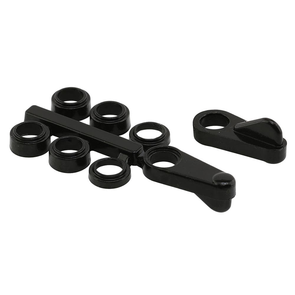 Prime-Line Universal Screen Clips Fits Flush to 7/16 in. Diecast Black ...
