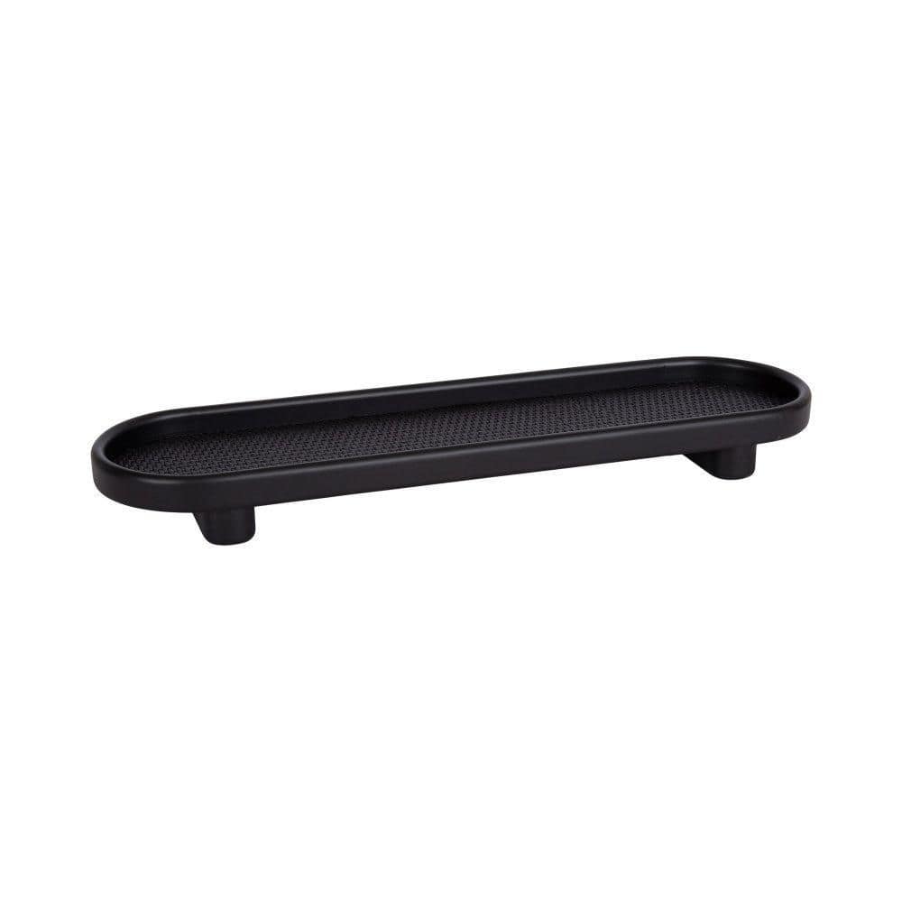 Kate and Laurel Planche Black Capsule Wood 27 in. Decorative Tray ...
