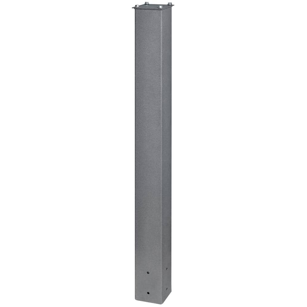 Mail Boss Galvanized Steel In-Ground Post 7120 - The Home Depot