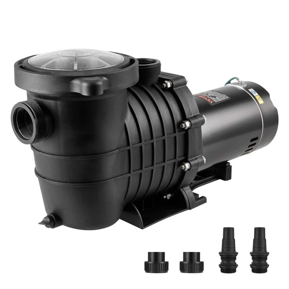VEVOR Above Ground Pool Pump 1.5 HP 100 GPM Single Speed Swimming Pool ...