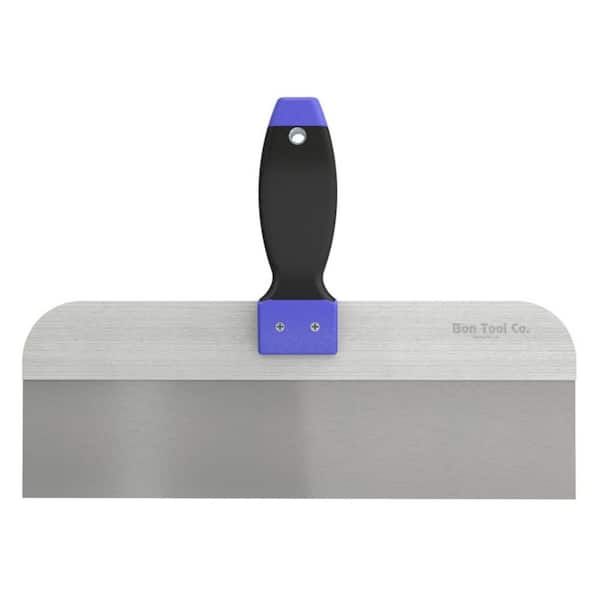 10 in. Stainless Steel Taping Knife with Comfort Grip Handle 15-356 ...