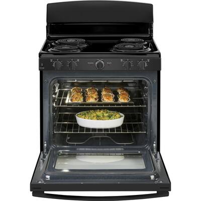 Black - Coil - Single Oven Electric Ranges - Electric Ranges - The Home ...