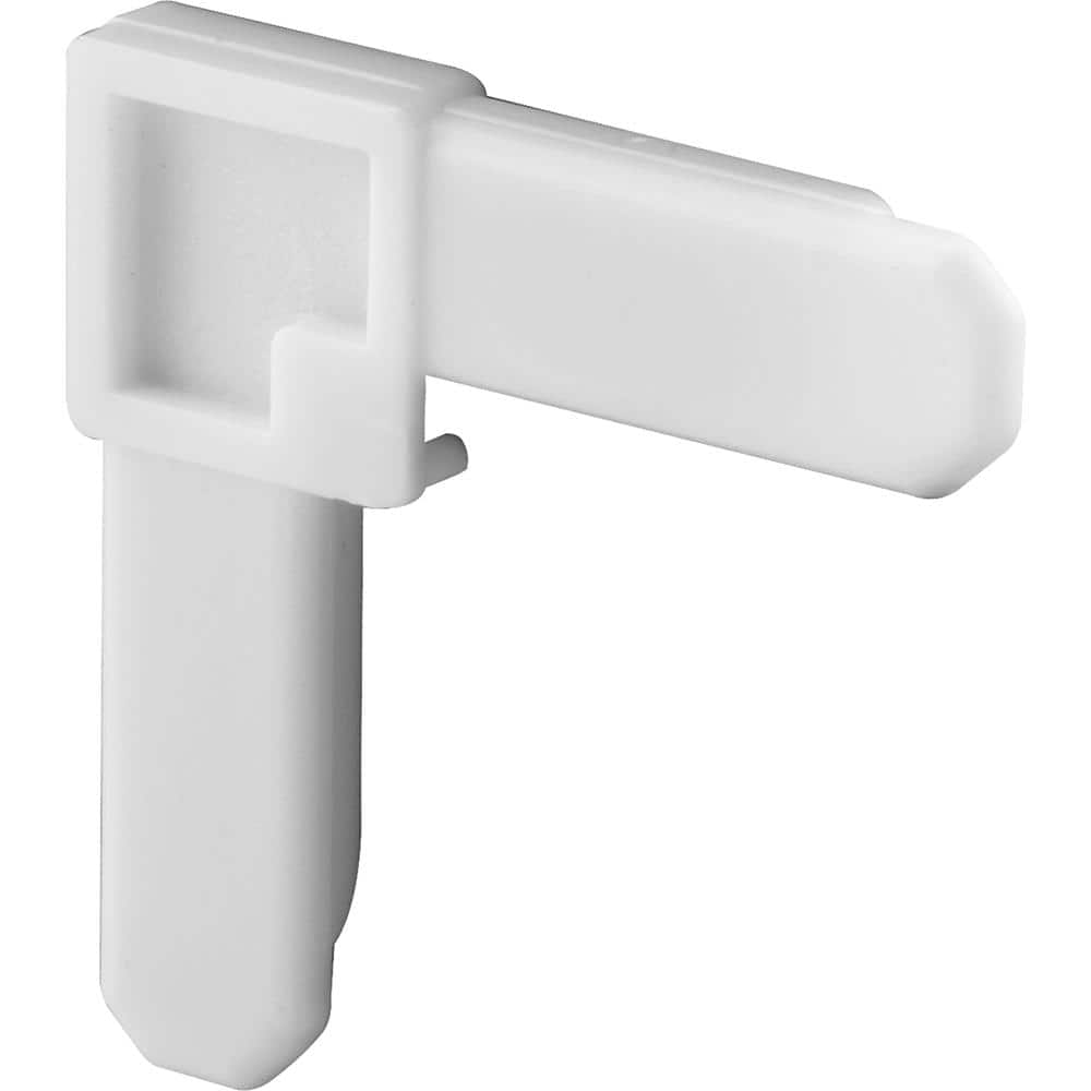 Prime-Line Screen Frame Corner, 7/16 in. x 3/4 in., White Plastic (50 ...