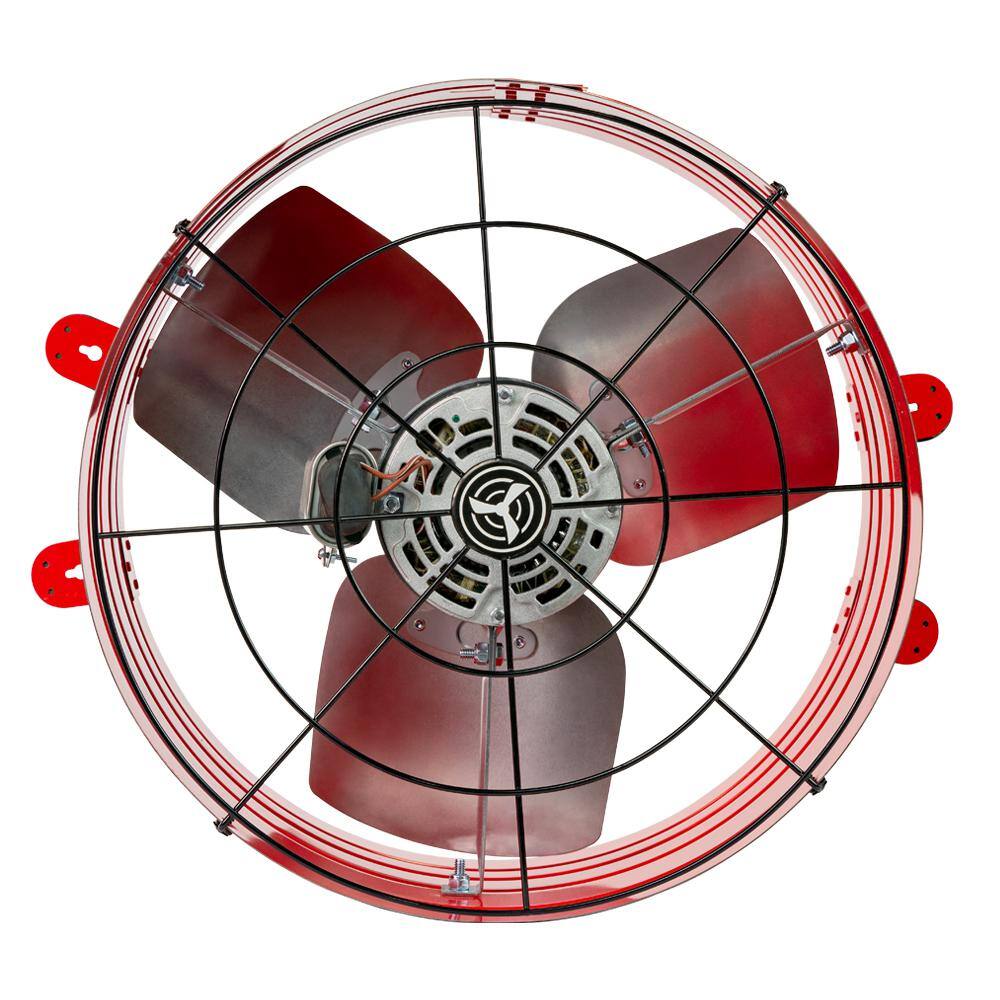 QuietCool 2940 CFM Smart App Controlled 2-Speed Gable Mount Attic Fan ...